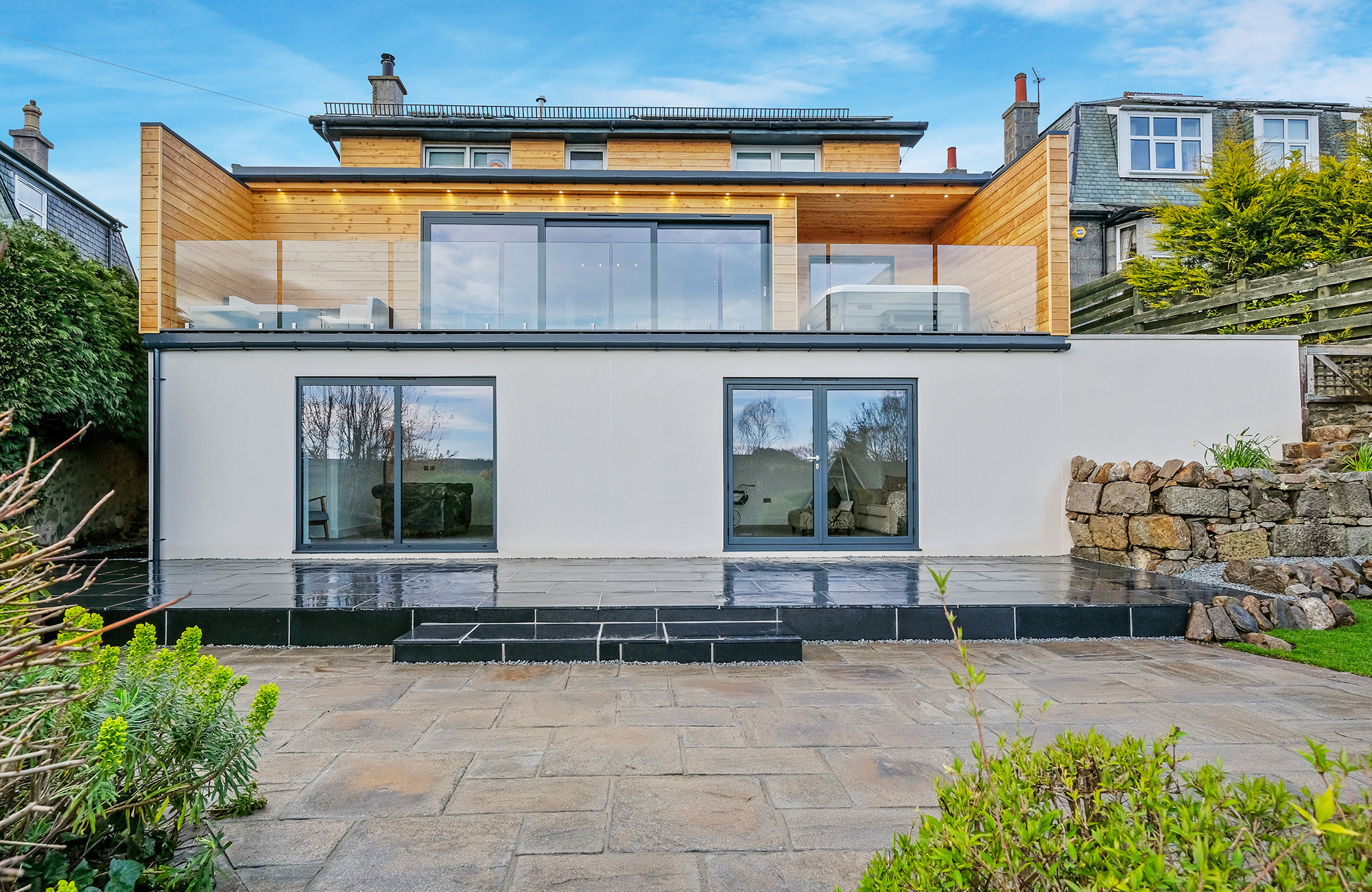 Two storey extension to detached dwelling house | North Deeside Road ...